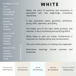 Meaning of the Color White: Symbolism, Uses, & More
