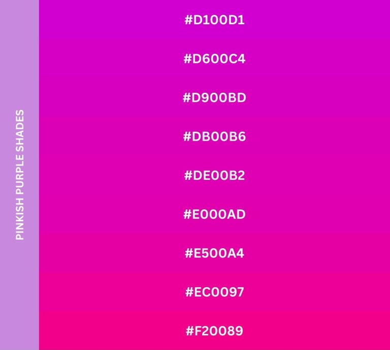 90+ Shades of Purple with Names, Hex, RGB, & CMYK