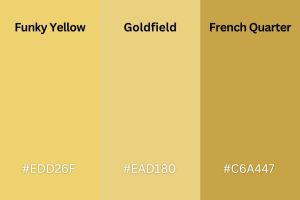 100 Shades of Yellow with Names, Hex, RGB, & CMYK