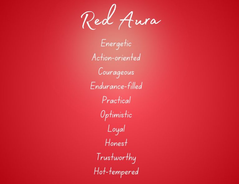 Red Aura Meaning: What Does Your Red Aura Mean? - The Color's Meaning