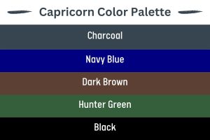 Capricorn Color Palette and Meanings (+ Colors to Avoid)
