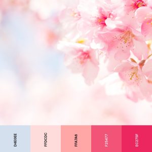 150 Shades of Pink with Names, Hex, RGB, & CMYK