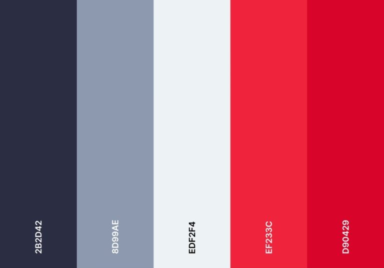 100 Shades of Black with Names, Hex, RGB, & CMYK