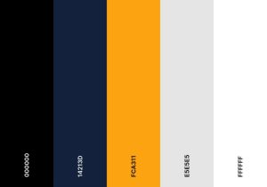 100 Shades of Black with Names, Hex, RGB, & CMYK