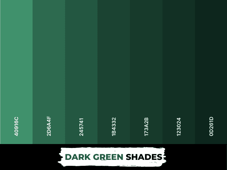 Dark Green Color Meaning Shades And Color Codes Dark Green Color Meaning Shades And Color Codes
