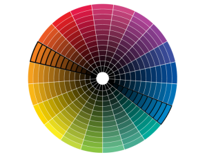 What is the Opposite of Brown on the Color Wheel?