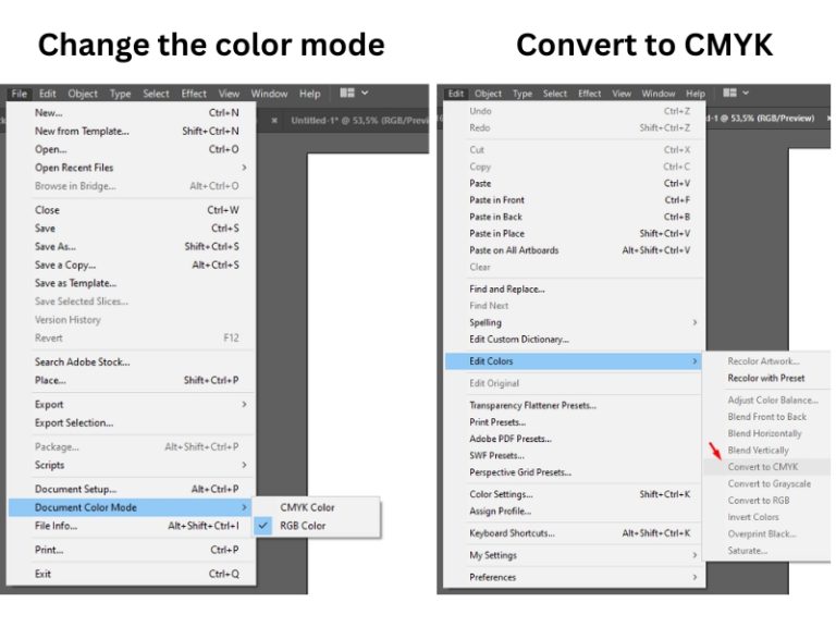 RGB vs CMYK: Color Modes Explained