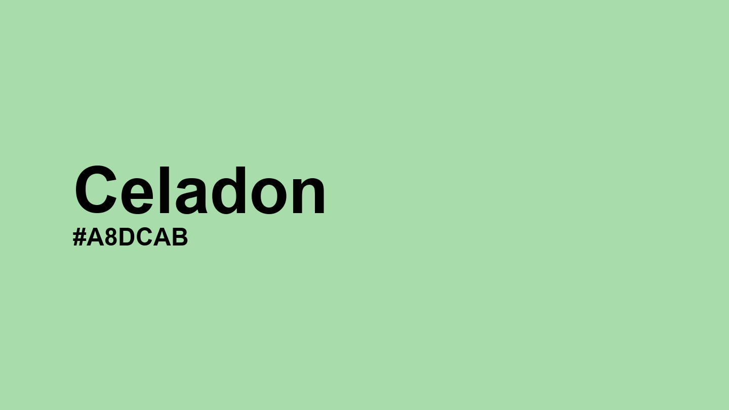 Cool What Color Is Celadon Gallery