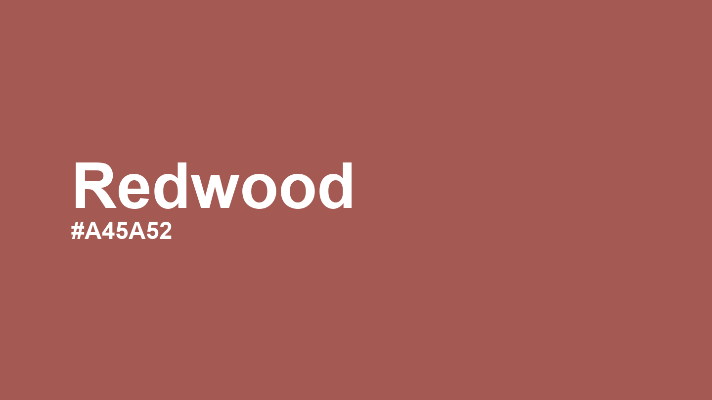 Redwood Color: Hex Code, Palettes and Meaning